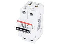 ABB S202-C25 Circuit Breaker Mini 2 Pole C Curve 25A 6kA 480Y/277VAC Handle Screw Terminals ...