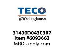 TECO 31400D0430307 FAN EXTERNAL 210T 4/6P 320 - MROSupply.com