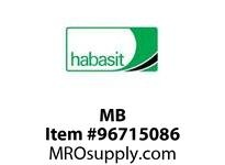 Habasit MB BELT M2533 GripTop Polypropylene Gray / PATTERN Standard ...