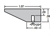 VG-NG110-SX-10 VG-NG110-SX-10 EXTRUDED GUIDE - MROSupply.com