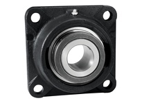 Link-Belt FU339 10412856 4-Bolt Flange Ball Bearing 2-7/16" Bore Set ...