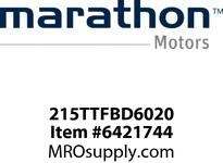 Marathon 215TTFBD6020 GT31111 15 HP 3 Ph 60 Hz 230/460 V 3600 RPM 215JM ...